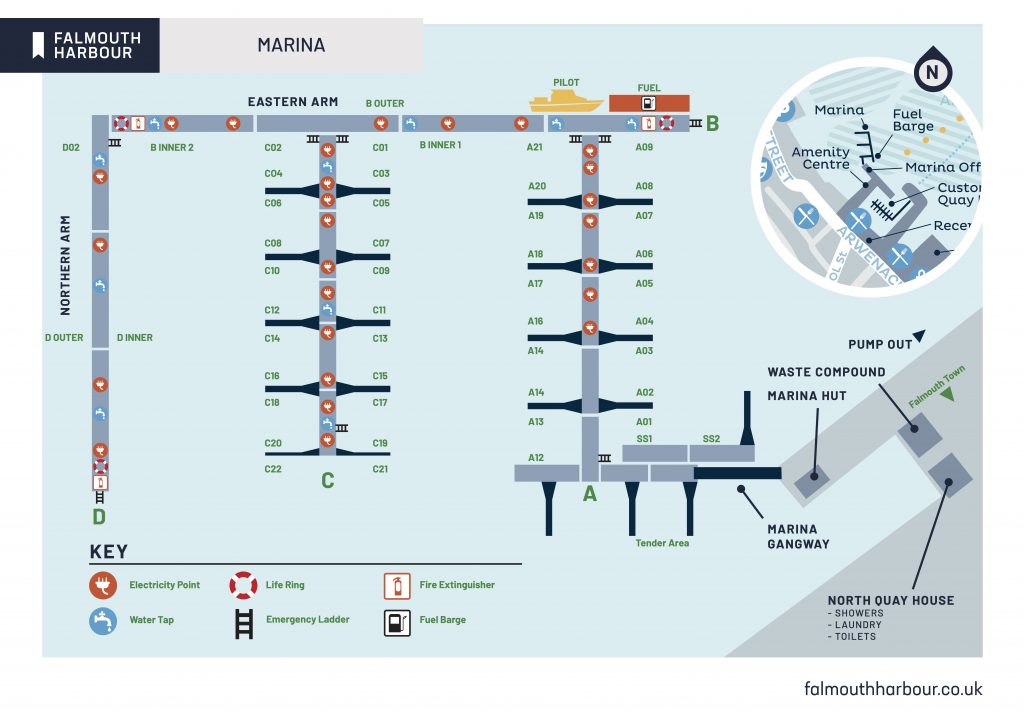 Maps - Falmouth Haven : Falmouth Haven